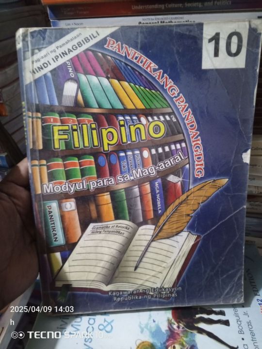 FILIPINO 10 (PANITIKANG PANDAIGDIG) | Lazada PH