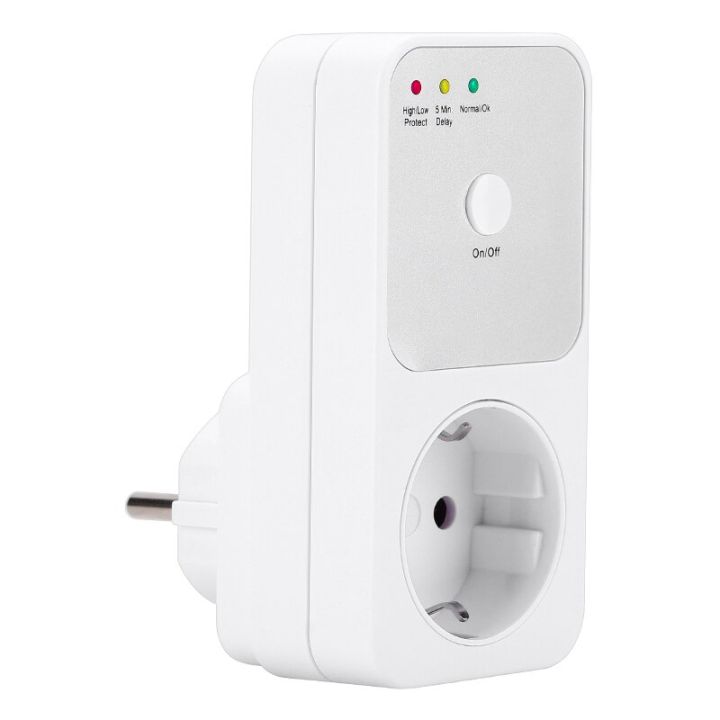 Protector Voltage Relay Electrical Sockets 220V EU Plug Socket ...