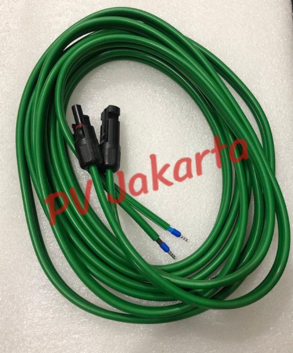 Twin Kabel 2x2.5mm2 Solar Panel 5 Meter + MC4 Connector + Ferrules ...