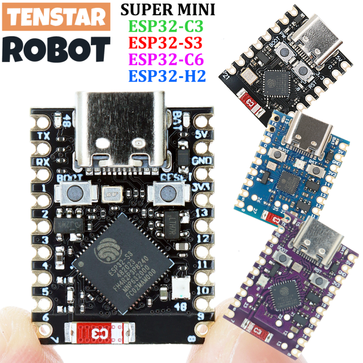ESP32-S3 ESP32-C3 ESP32-H2 ESP32-C6 Development Board Modules Mini WiFi BT Bluetooth Module ...