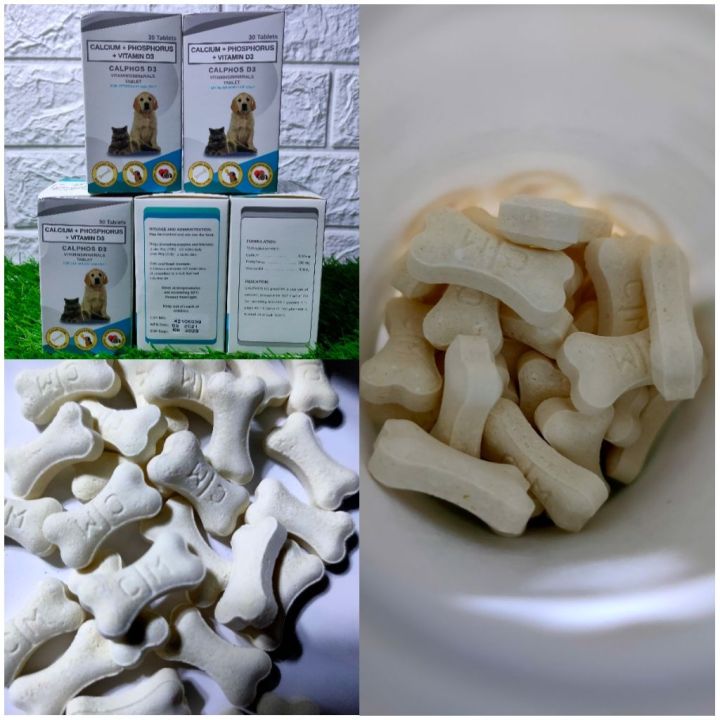 Calphos D3 30 tablets ( Calcium + Phosphorus + Vitamin D3) | Lazada PH