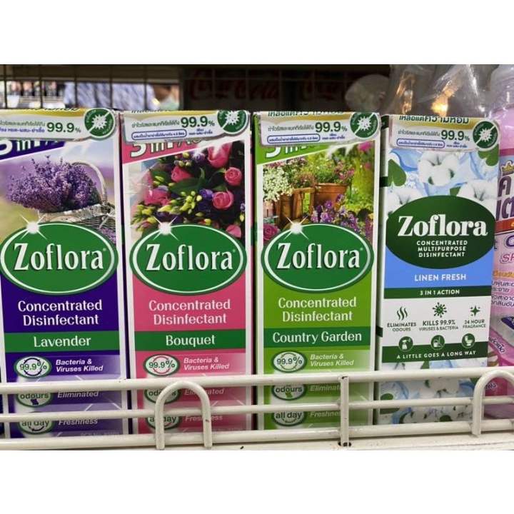 Zoflora Concentrated Disinfectant น้ำยาฆ่าเชื้อโรค ตรา โซฟลอรา | Lazada ...