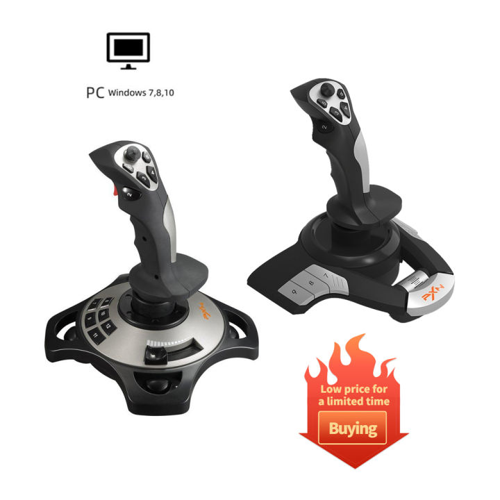 PXN-2113 Joystick Flight Simulator Gamepad Controller Pc Flight ...