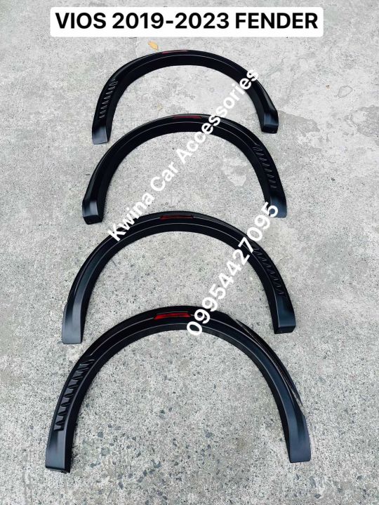 VIOS 2019-2023 FENDER FLARE WITH REFLECTOR | Lazada PH