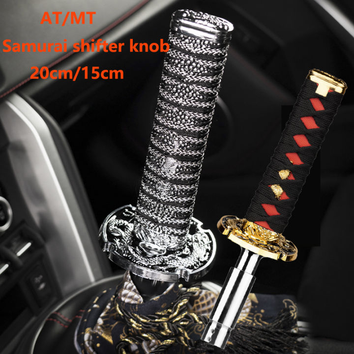 20cm JDM KATANA Samurai sword shift knob shifter universal gear shift ...