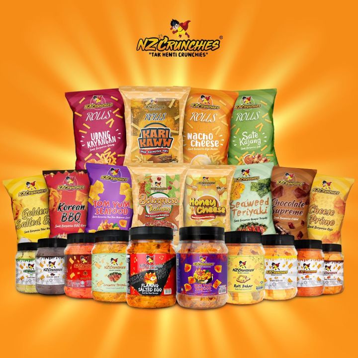 NZ CRUNCHIES Viral Snack 200g | Lazada