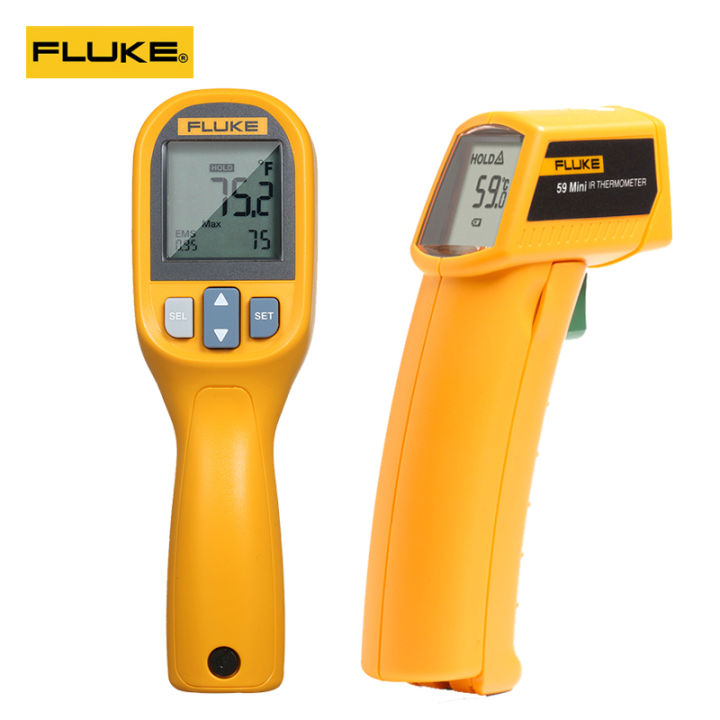 【100% Genuine】Fluke 59 59E Non Contact Digital Thermometer Home ...