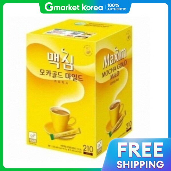 Maxim | Coffee Mix Mocha Gold Mild 210 Sticks x 1 Box | Lazada PH