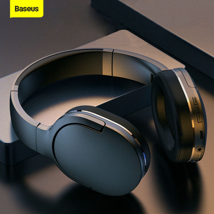 Baseus D02 Pro Wireless Bluetooth Headphone Foldable Wireless Earphones ...