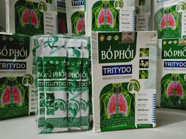 LUNG TRITYDO SYRUP STICKS-12pcs/box ( DETOXIFY & CLEANSES LUNGS ...