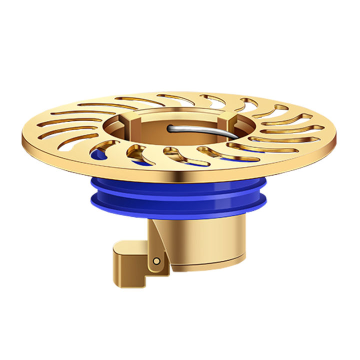 Bathroom Shower Floor Drain, One-Way Drain Valve, Reverse Flow Under ...