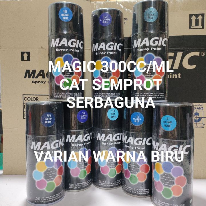 Magic Spray Paint Pilox Pilok Magic 300cc Ready Berbagai Varian Warna ...