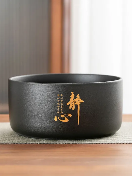 Luxurious High-End Ceramic Cha Xi Tea Washing Bowl Premium Quality ...