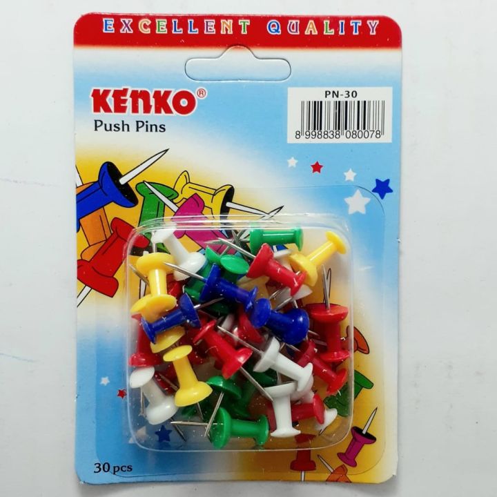 Push Pin Paku Mading Isi 30 Pcs | Lazada Indonesia