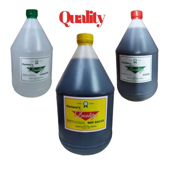 Quality Toyo,suka,Patis 1gallon The Best Partner for Business.Soy Sauce ...