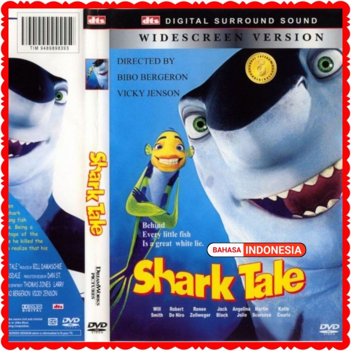 KASET DVD FILM SHARK TALE-FILM ANAK ANAK KARTUN LUCU-FILM ANAK COWOK-KASET DVD FILM ANAK TERBARU ...