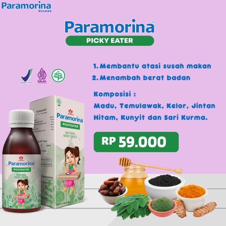 PARAMORINA MADU VITAMIN ANAK UNTUK USIA 1-12 TAHUN | Lazada Indonesia