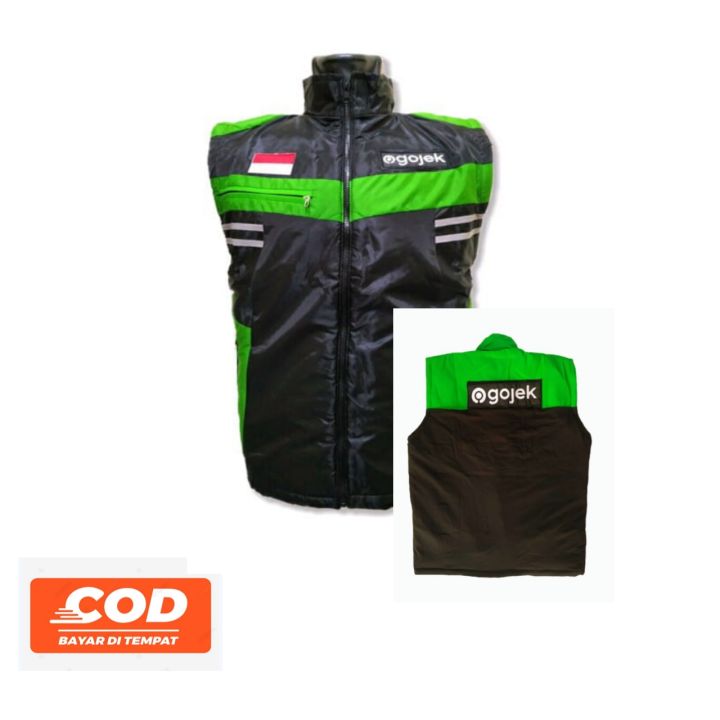 Rompi Terbaru Gojek Driver Tebal Waterproof | Lazada Indonesia
