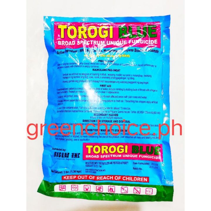 Torogi blue fungicide Original pack 3lbs | Lazada PH