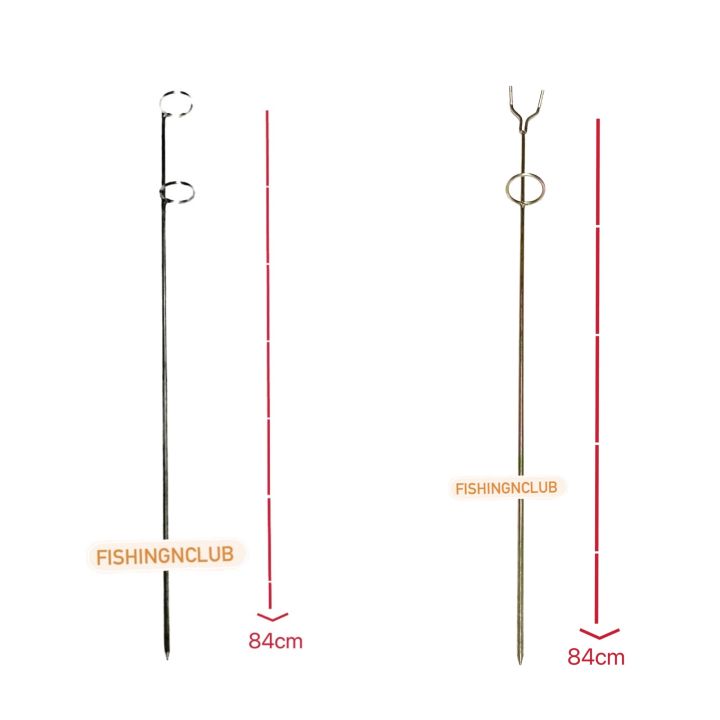 Y Shape and O Shape with Ring Rod Stand 33” / Fishing Rod Stand Holder ...