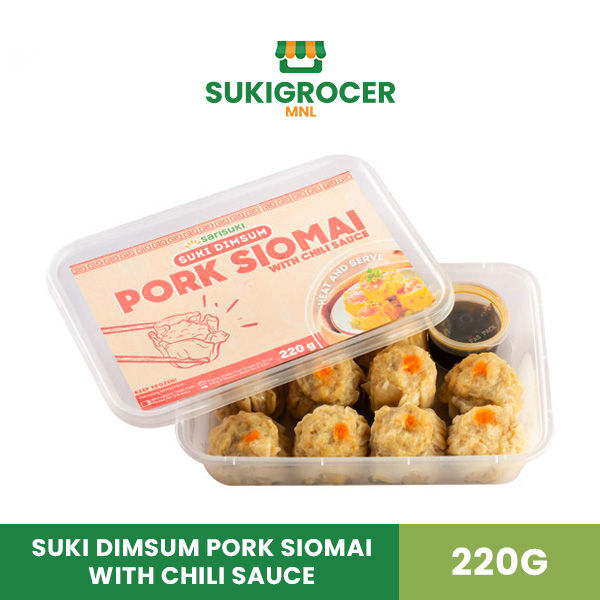 Suki Dimsum Pork Siomai with Chili Sauce | Lazada PH