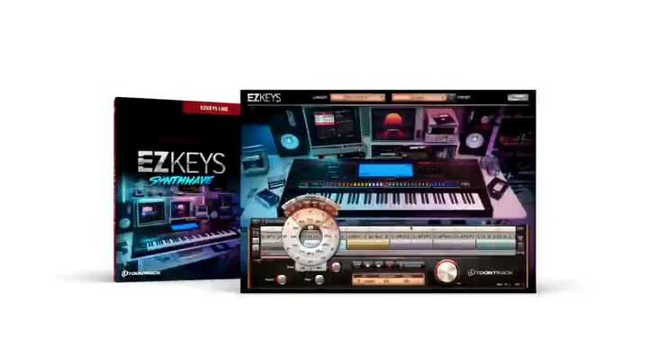 โปรแกรม EZkeys Synthwave (ezkeys library) 80 sound for Modern Pop Retro ...
