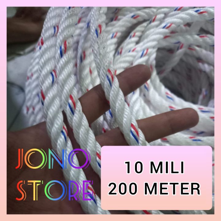 tali tambang 10mm 1 roll murah tambang 10mm tali tambang plastik 10mm ...