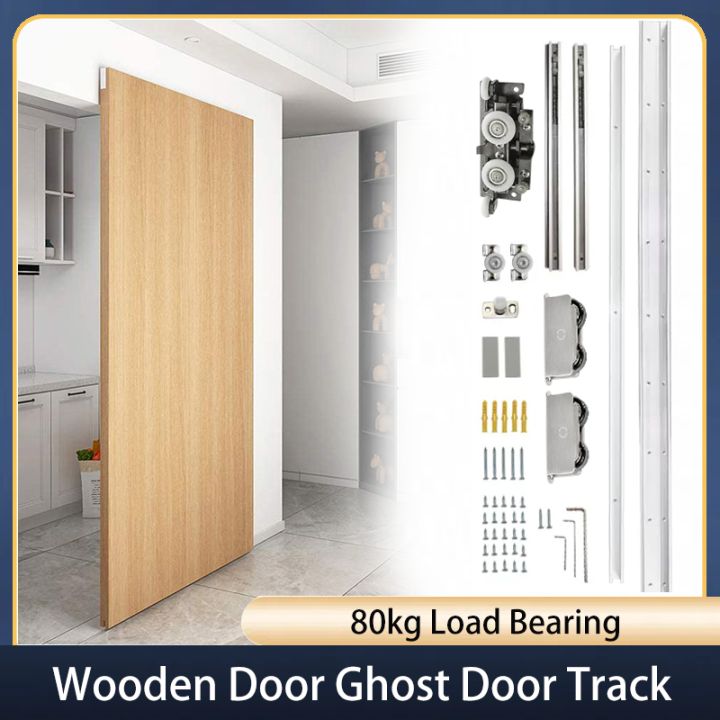 Electric Ghost Door Hardware Invisible Track Sliding Door Wheel Sliding ...