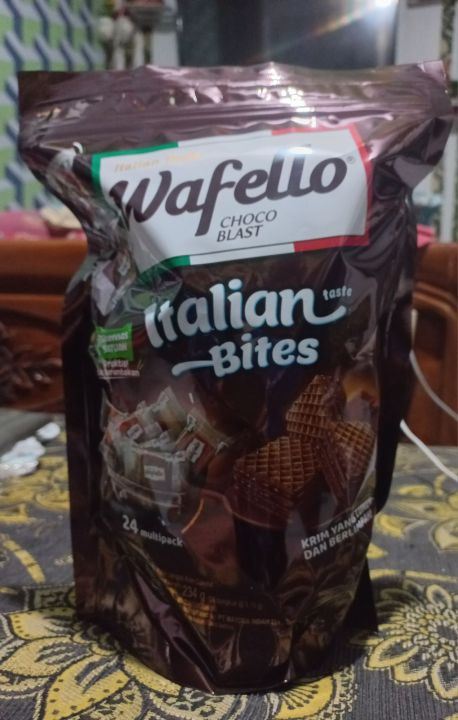 wafello wafer chocho blast italian bites isi 24 bungkus | Lazada Indonesia
