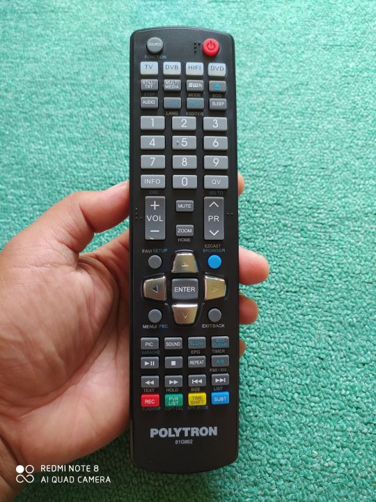 Remote control Led TV Polytron Universal Remote polytron original ...