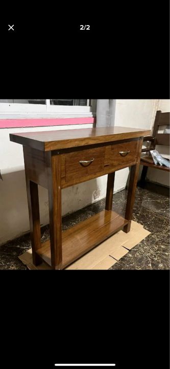 Magkuno console table with drawer | Lazada PH