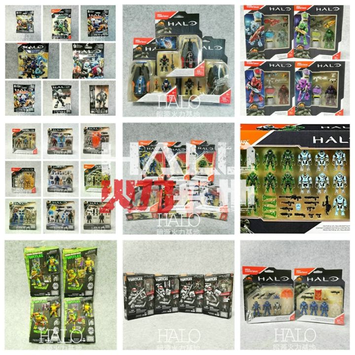 Mega Bloks Beauty Brand Halo Master Chief ODST Sparta Marine Corps ...