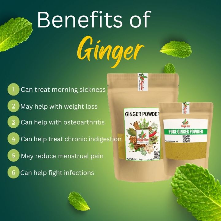 NanaysBest Ginger Powder 50 Grams | 100 Grams | 200 Grams | Lazada PH