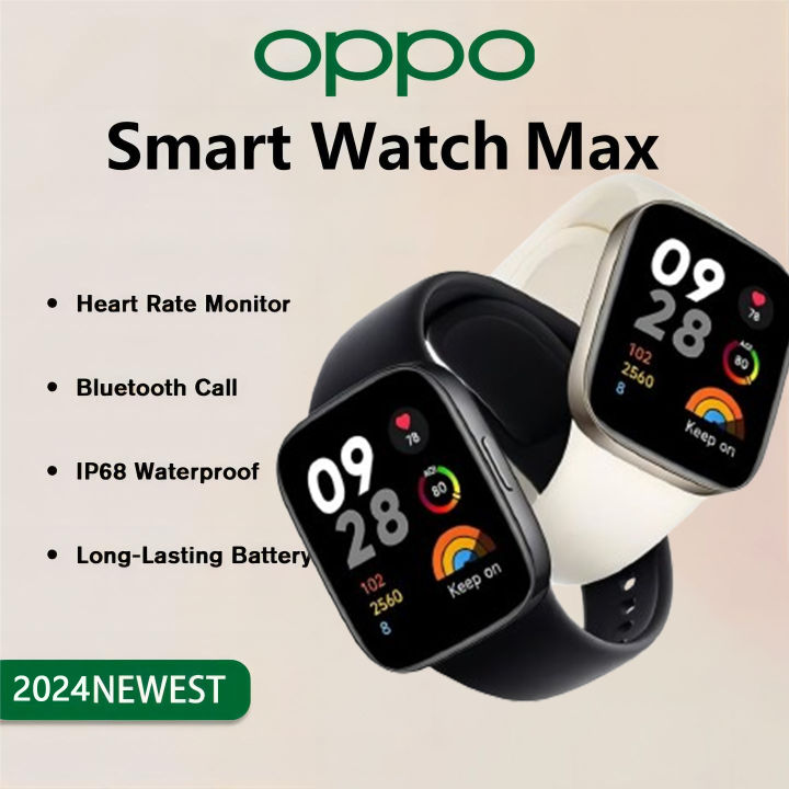 2024 BUY 1 TAKE 1 OPPO Couple Watch 12MP HD Smart Watch For Men Branded ...