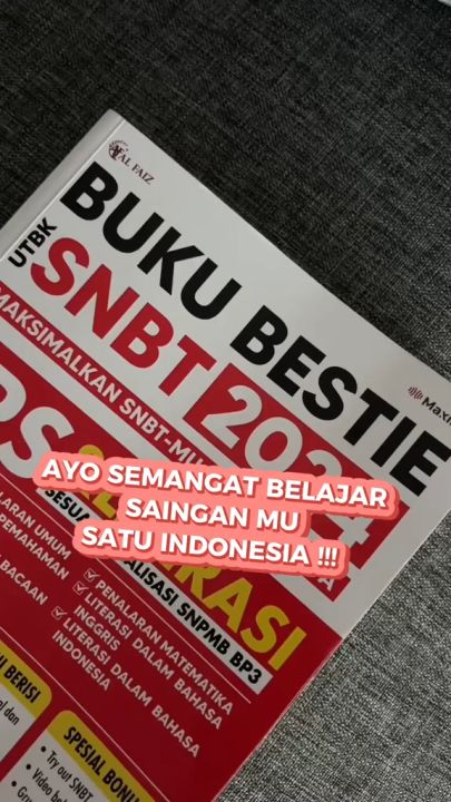 Buku Bestie Utbk Snbt 2024 Tps Dan Literasi Maxima Alfaiz Update