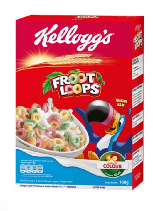 cereal kellogs froot loops 150gr | Lazada Indonesia