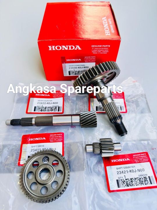 Gigi Rasio Gear Rasio Set KOJ Honda Genio Beat New 2020 Beat Deluxe ...
