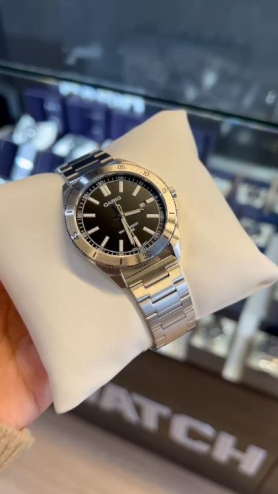 CASIO นาฬิกาข้อมือผู้ชาย รุ่น MTP-B155D-1EV คาสิโอ | Lazada.co.th