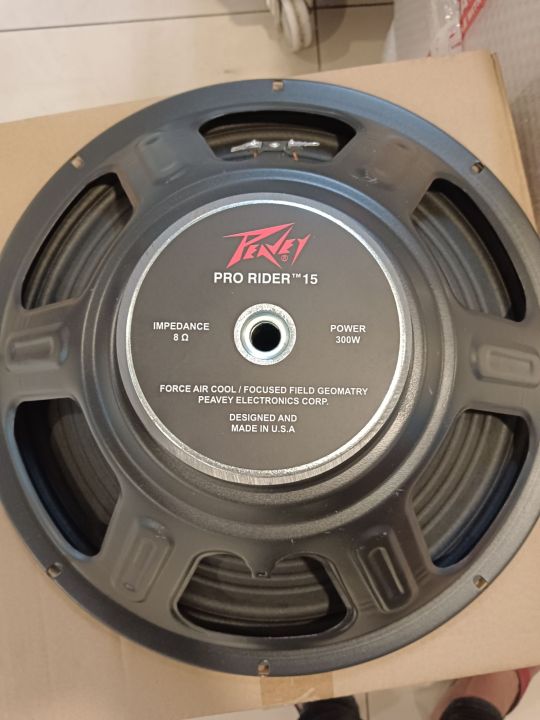 SPEAKER KOMPONEN PEAVEY PRO RIDER 15 INCH | Lazada Indonesia