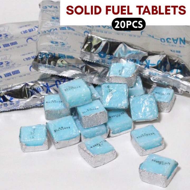 Solid Fuel Tablets for Outdoor Camping Restaurants Cooking | Lazada PH