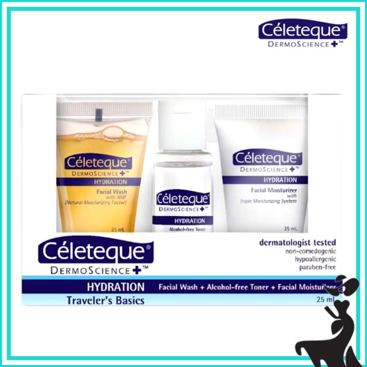 Celeteque Hydration Travel pack Basics ( 25ml ) | Lazada PH