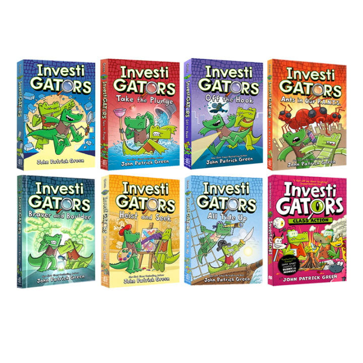 InvestiGators #1-8 Optional Hardcover – Illustrated by John Patrick ...