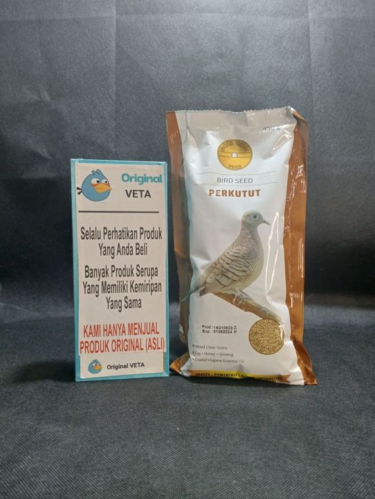 GOLD COIN PERKUTUT MAKANAN MILET PAKAN BURUNG PERKUTUT GIZI SEIMBANG ...