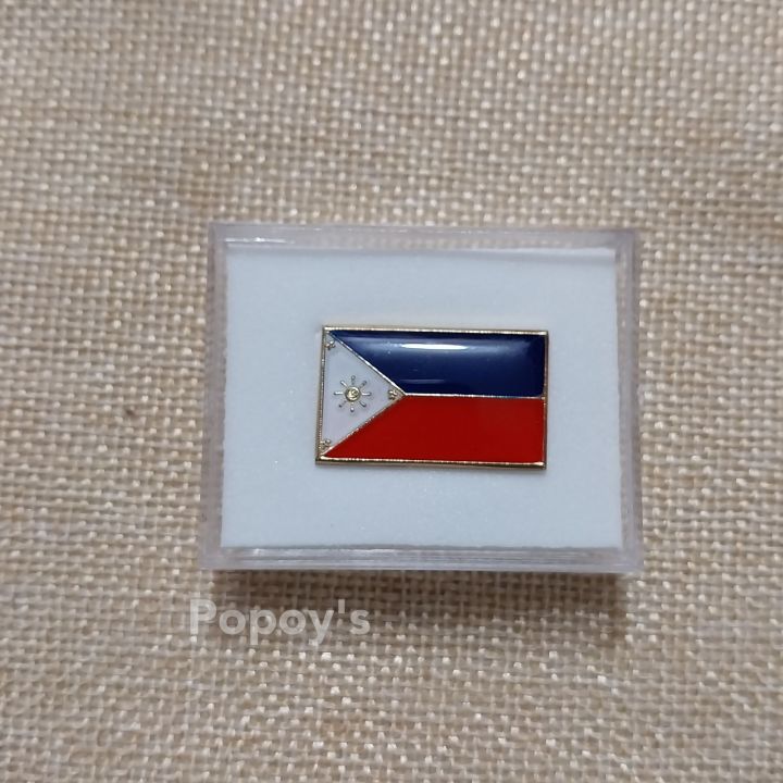 Philippine Flag Collar Pin (PinRctgl) | Lazada PH