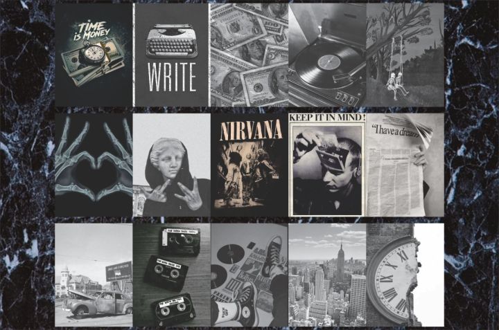 POSTER AESTHETIC RETRO | POSTER DINDING KAMAR AESTHETIC | POSTER ...