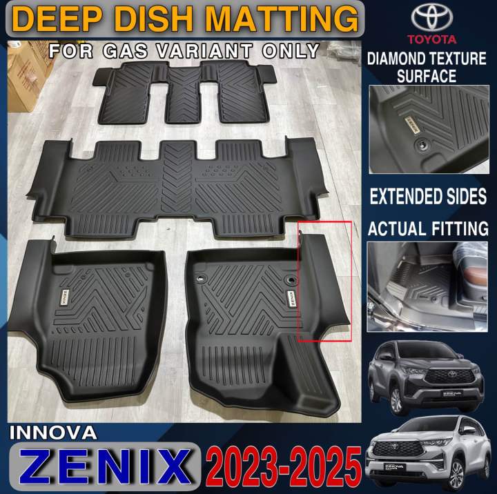 Toyota Innova Zenix V 2023-2025 Deep Dish Matting | Lazada PH