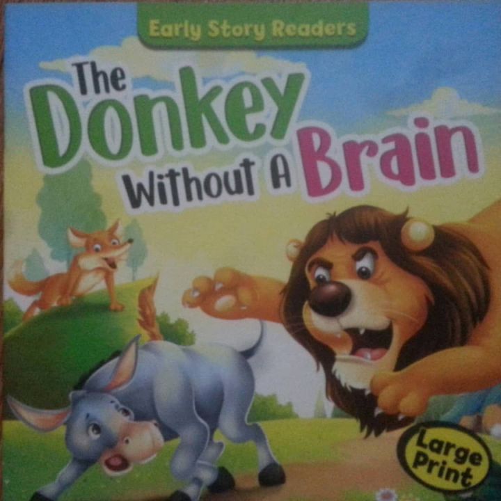 Early Story Reader The donkey without brain buku bahasa cerita bahasa ...