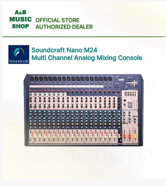 Soundcraft Nano M24 Multi-channel Mixer | Lazada PH
