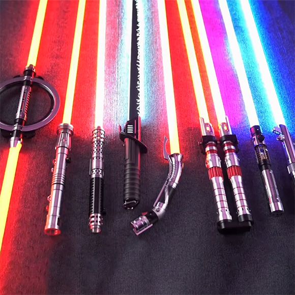 JOYACESaber Luke Skywalker Lightsaber Sensitive Smooth Swing Pixel ...