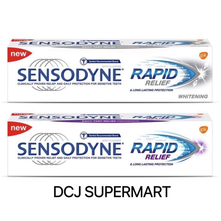 Sensodyne Rapid Relief/Whitening Rapid Relief 100g | Lazada